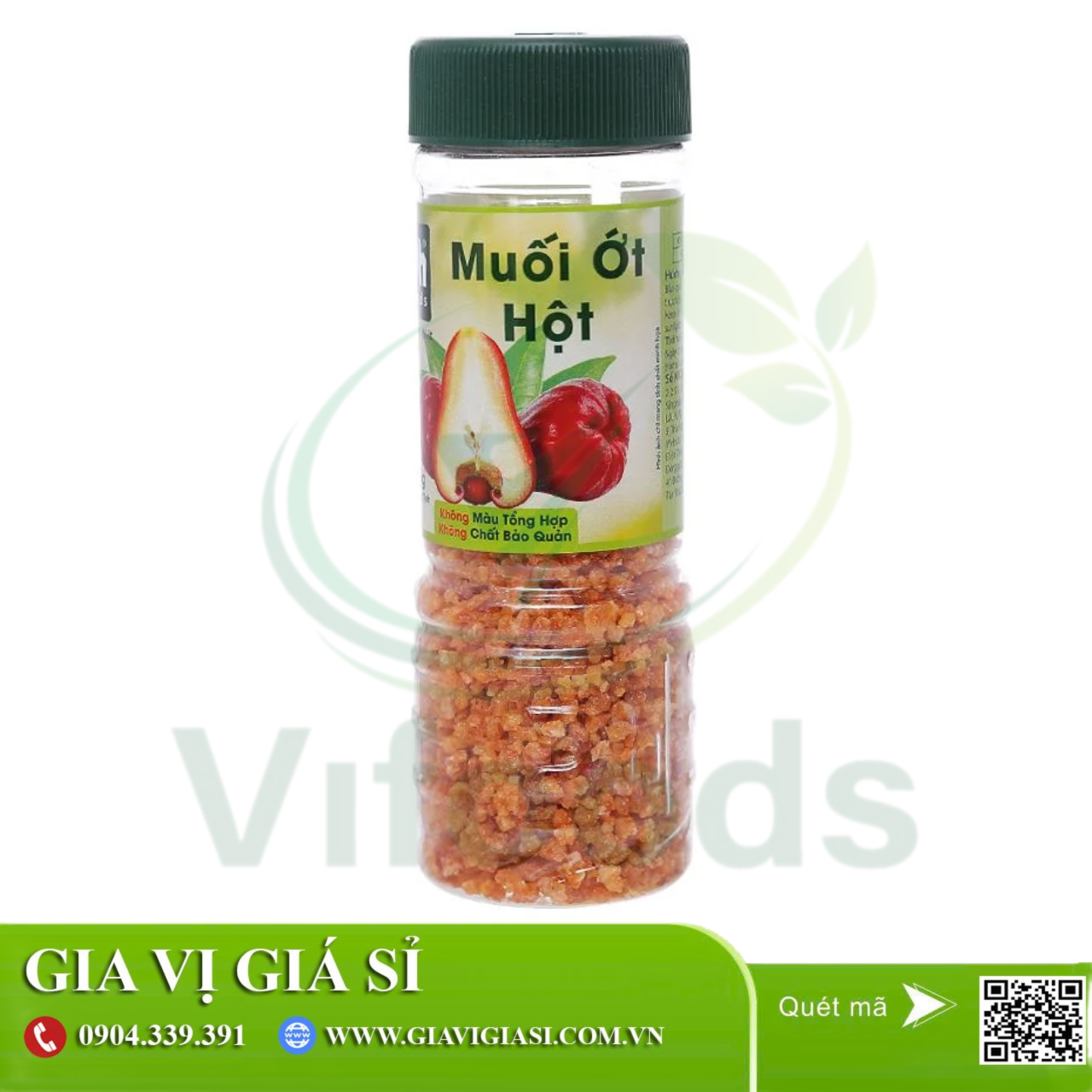 Giá sỉ Muối Ớt Hột DH Food 120g cho các quán ăn, nhà hàng, tạp hóa ...